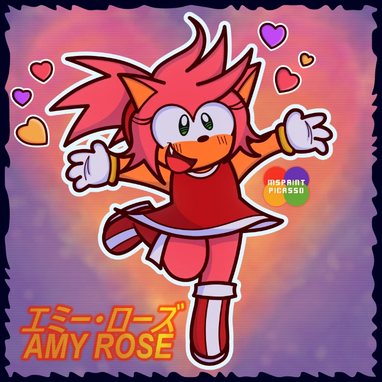 More Amy Rose! by mspaintpicasso on Newgrounds