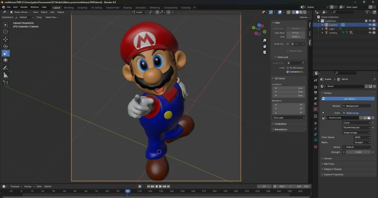 Promo Art for mario 64 by MobyG on Newgrounds