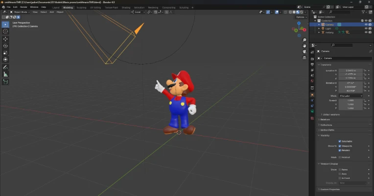 Promo Art for mario 64 by MobyG on Newgrounds