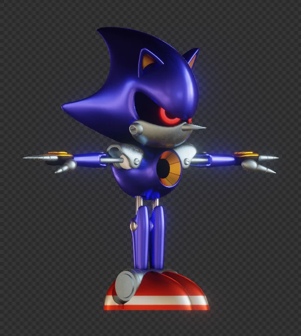 Metal Sonic by prismvisual on Newgrounds