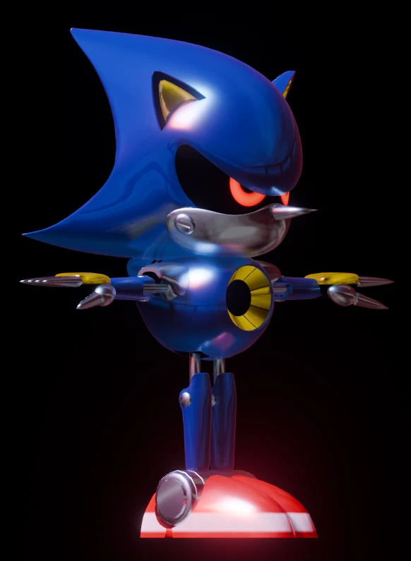 Metal Sonic by prismvisual on Newgrounds