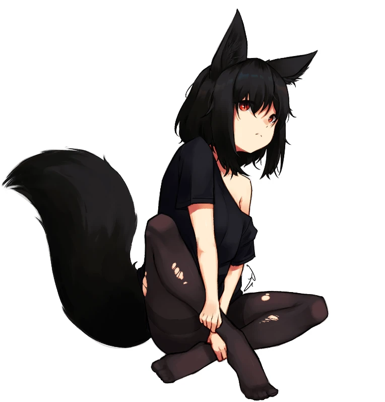 Wolf Neko Girl