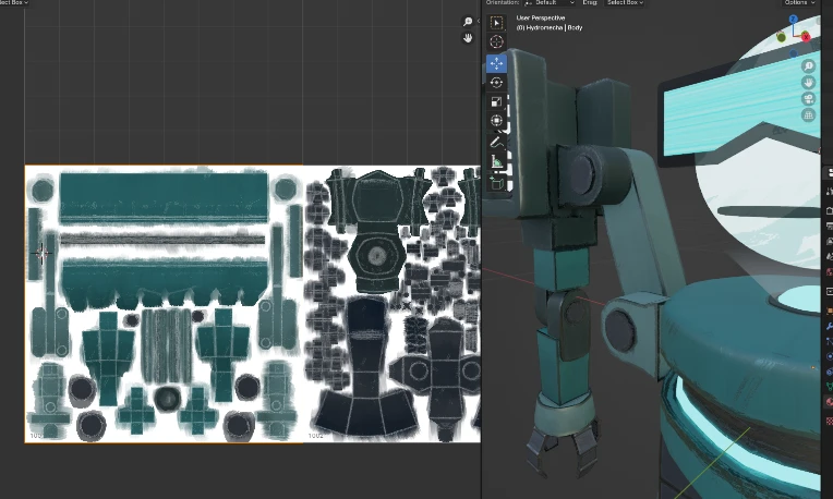 Hydro Model V2 by Hydromecha on Newgrounds