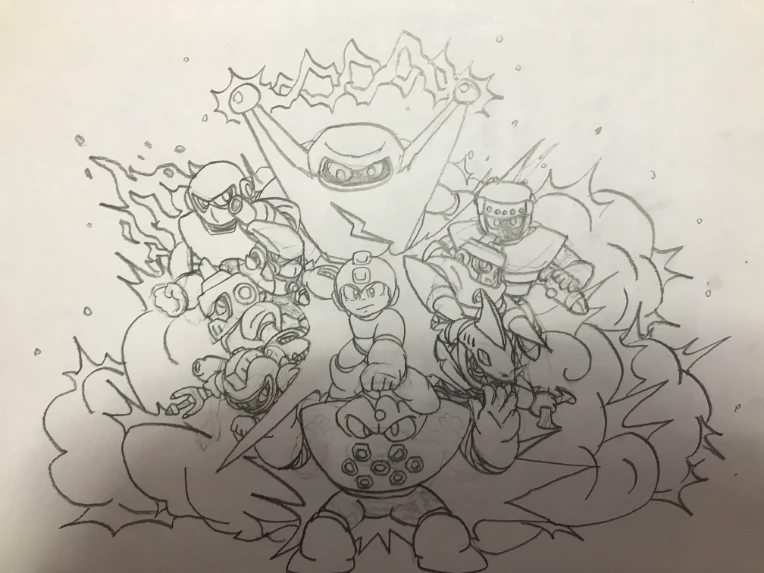 Megaman DOS (Custon Cover,MM 1~2 Style) by Hansungkee on Newgrounds