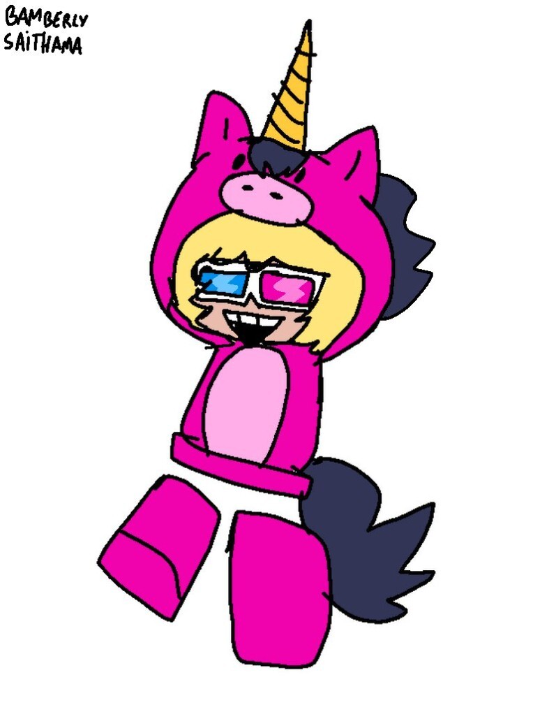 Banjex with the unicorn outfit by BamberlySaithamaNg on Newgrounds