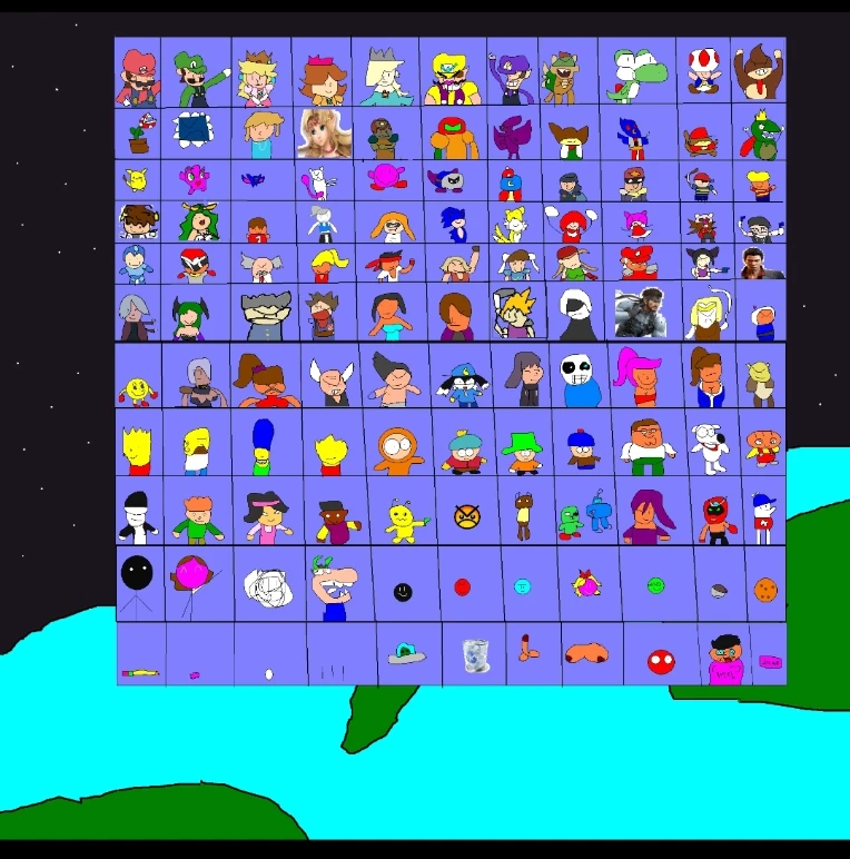 Character Select 8 Complete Edition by Wegra on Newgrounds