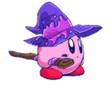 Poison Kirby Beta Design by yuki-oto on Newgrounds