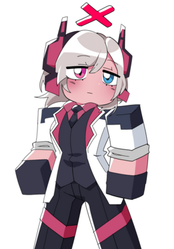 Dr.Xenon and her new robot by Trophimos on Newgrounds