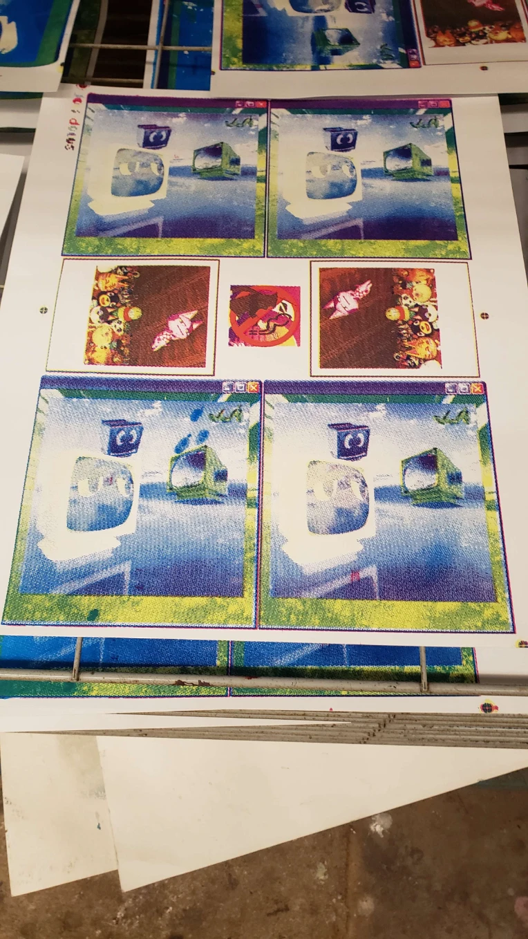 Screen Printed Animal Crossing Stage Dive by Joli-Dolus on Newgrounds