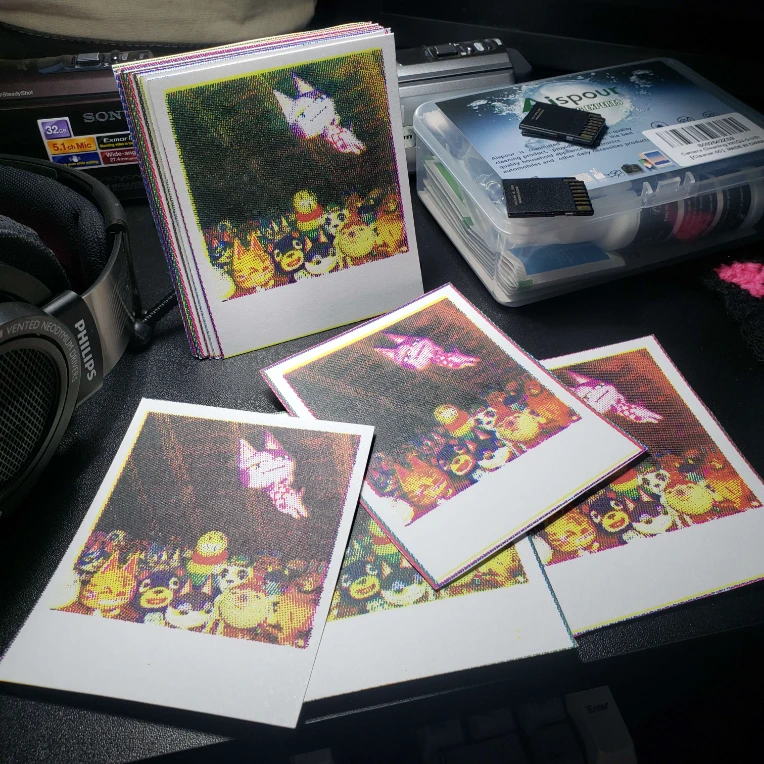 Screen Printed Animal Crossing Stage Dive by Joli-Dolus on Newgrounds