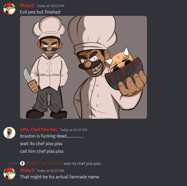 Chef Piss Piss by MobyG on Newgrounds