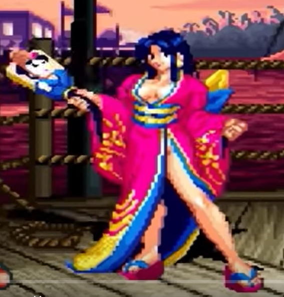 Mai Shiranui (Kimono mode) by yuki-oto on Newgrounds