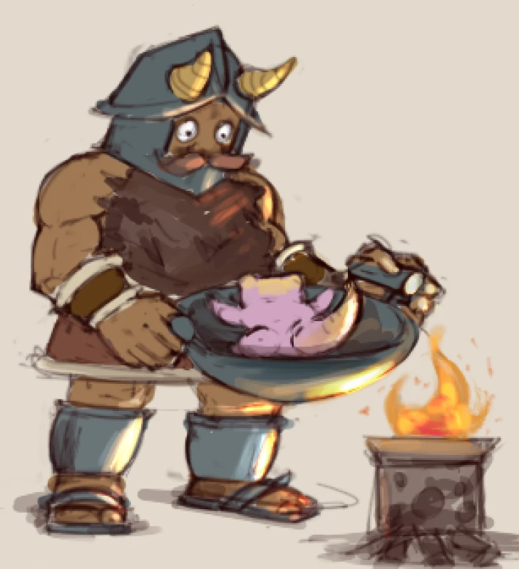 Senshi cooking by HodStrat on Newgrounds