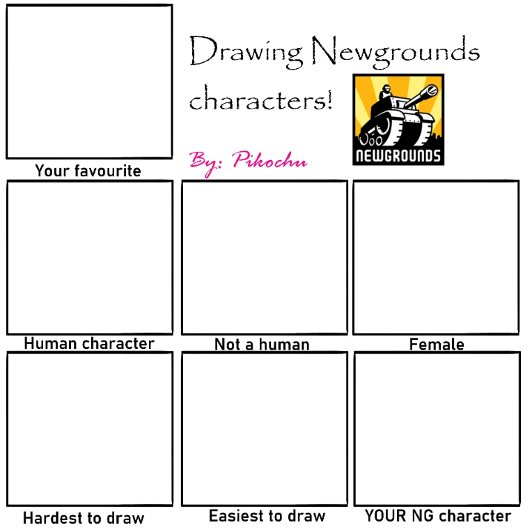 DRAWING NEWGROUNDS MEME #234432324 by NoobClock69 on Newgrounds