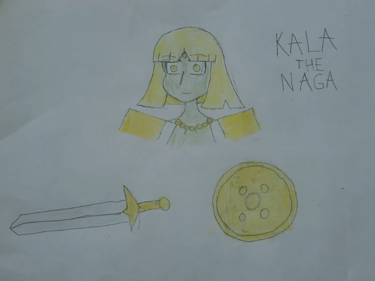 Kala the Naga (OC) by yellowpearl64 on Newgrounds