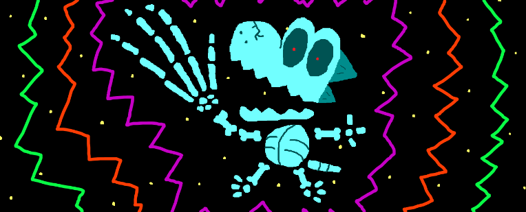 Skeleton Banner by MorwaldOcean25 on Newgrounds
