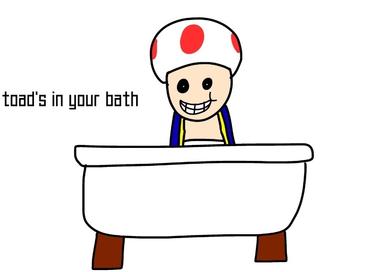toads in your bath (redraw) by MrJClark123 on Newgrounds