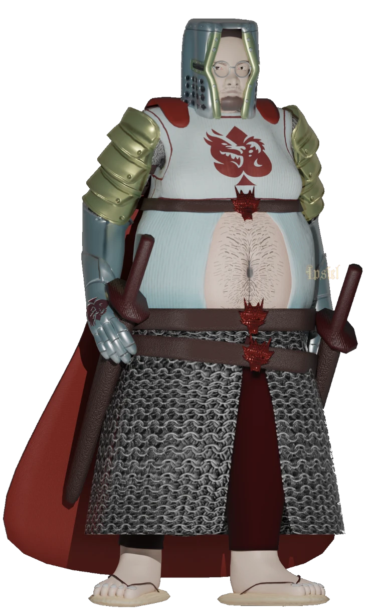 "Genji" Render by Ipsiel on Newgrounds