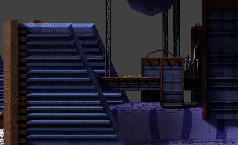 Flying Battery Zone Diorama