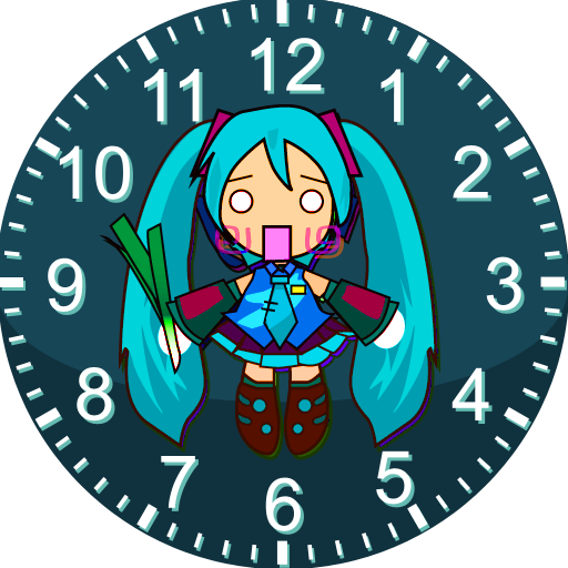 miku clock